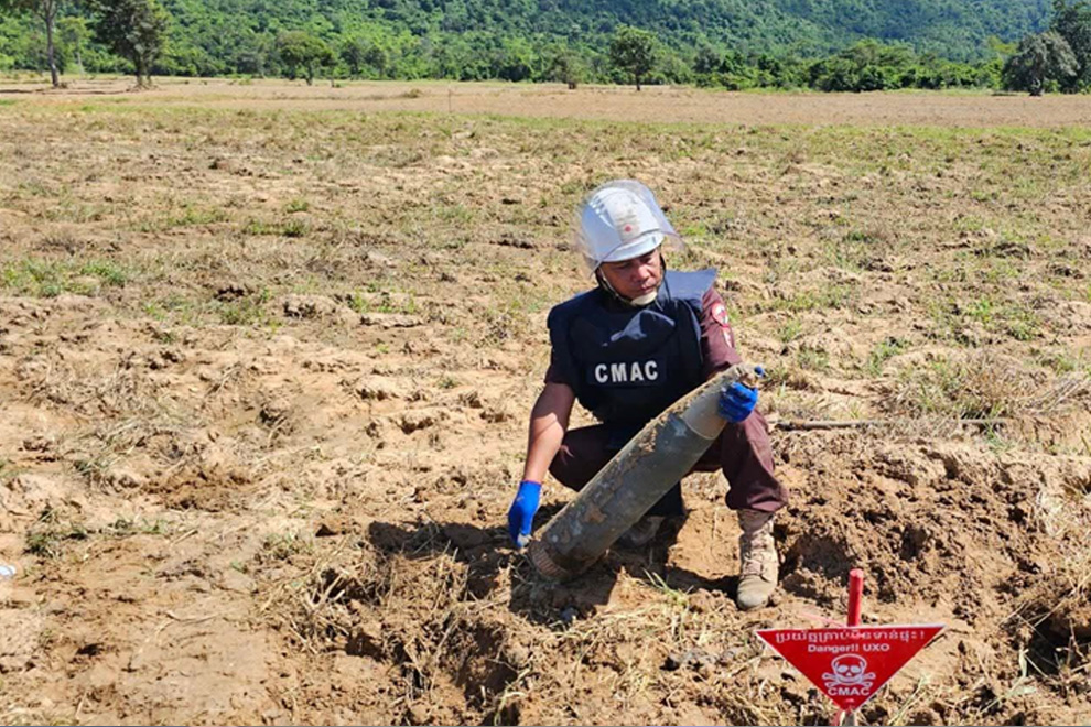 The Phnom Penh Post | 40,000 mines, unexploded ordnance cleared from ...