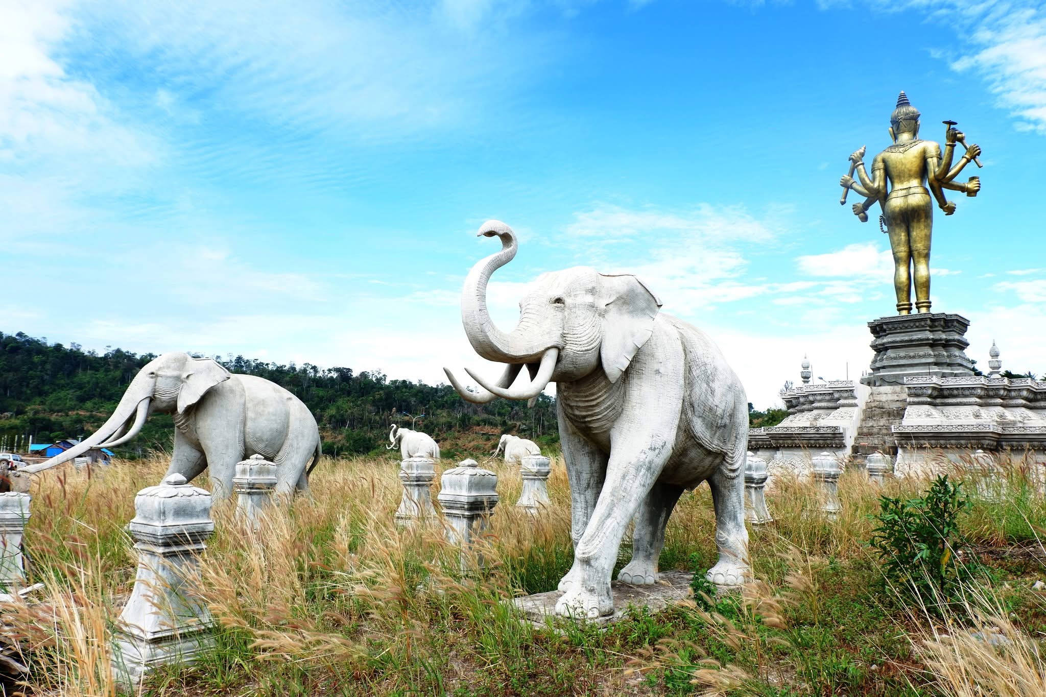 The Phnom Penh Post | Destruction of Vishnu statue by Thai military ...