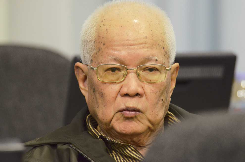 Khieu Samphan is forced to remain silent | Phnom Penh Post