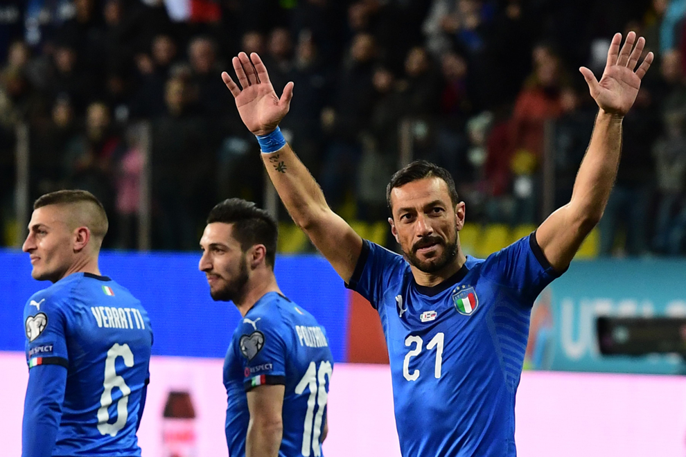 Quagliarella Whoscored 844 Soccer Italy Albertini Stock Photos,