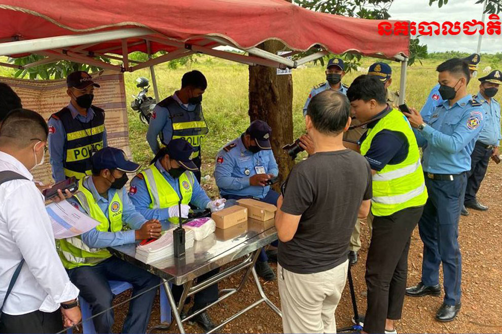 Demerit points system begins pilot scheme on NR4 | Phnom Penh Post