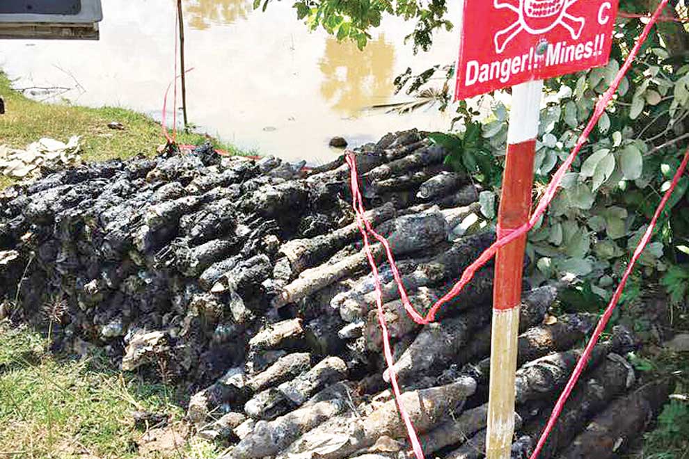 CMAC unearths cache of 1,800 pieces of UXO | Phnom Penh Post