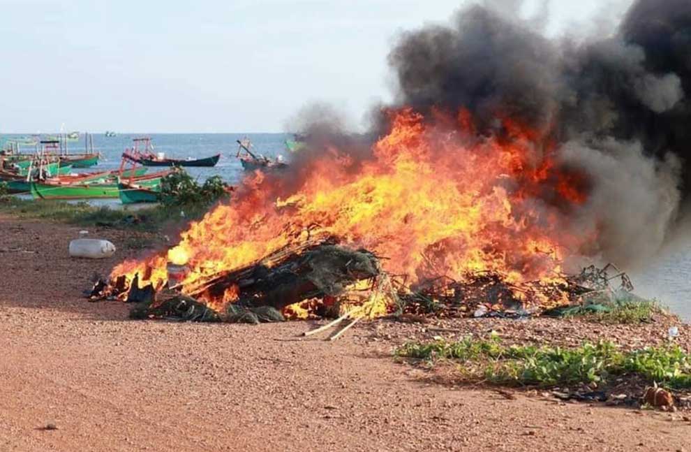 Marine poaching cases down sharply this year | Phnom Penh Post