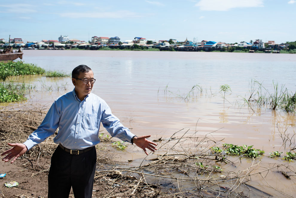 The Phnom Penh Post | Court orders seizure of Rainsy's land to pay for ...