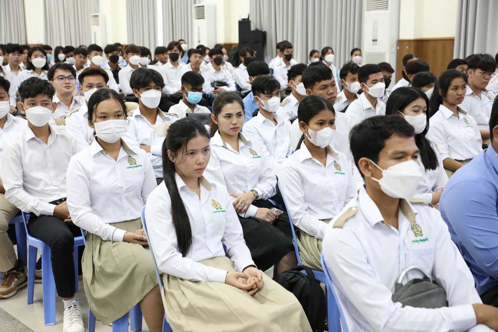 Tina urges agri-uni job centre to guard school’s reputation | The Phnom ...