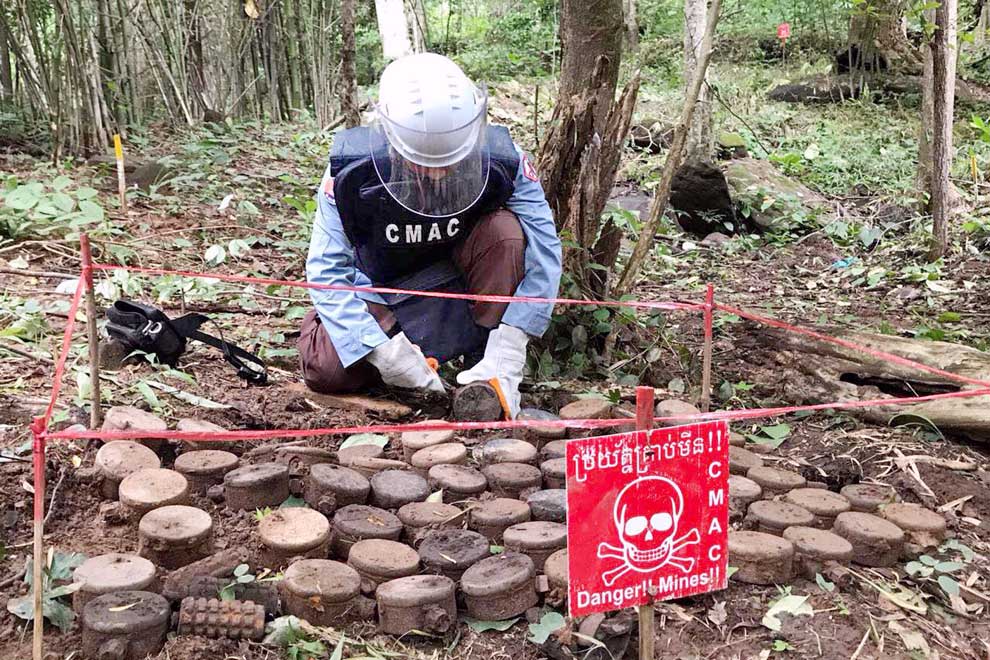 CMAC destroys more than 36,000 mines, UXOs in 2019 | Phnom Penh Post