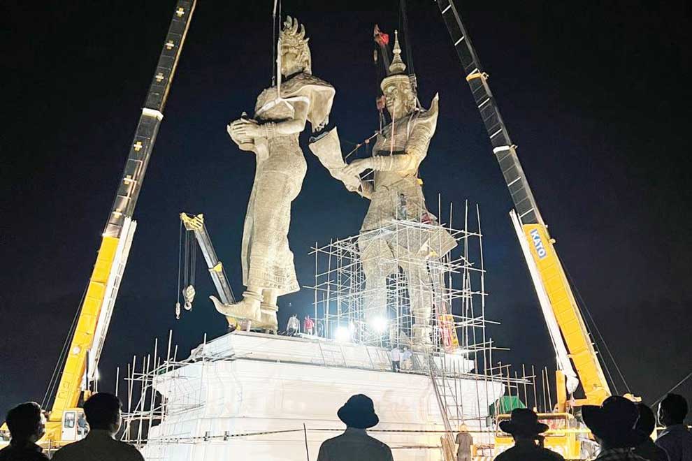 Hun Sen set for inauguration of Kingdom’s largest statues | Phnom Penh Post