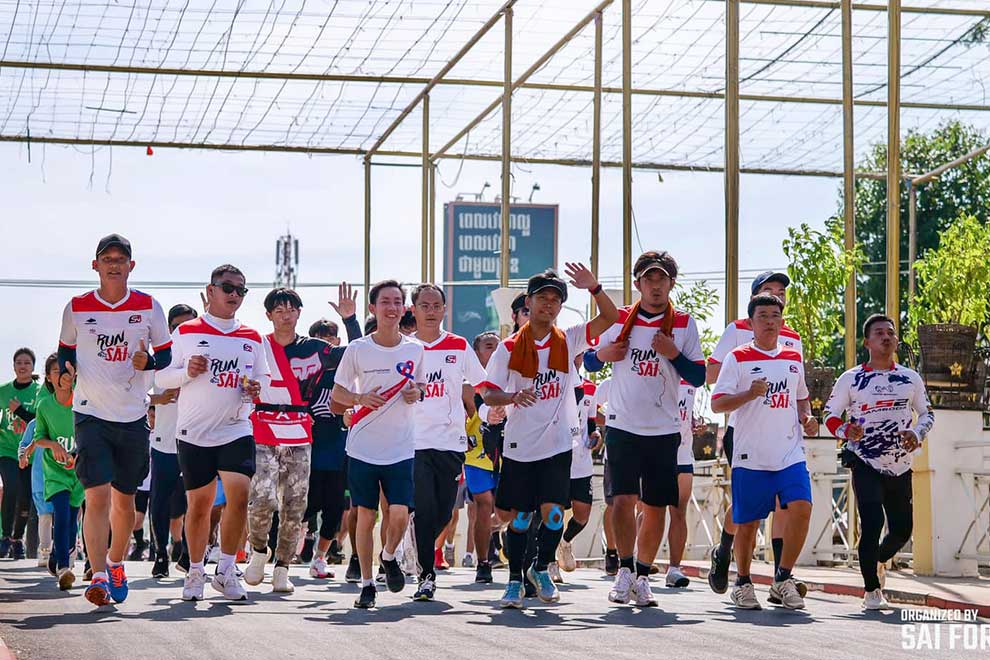 Sai raises $66K through 303km run | Phnom Penh Post