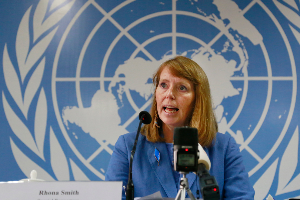 The Phnom Penh Post | Rhona Smith wraps up Kingdom rights trip