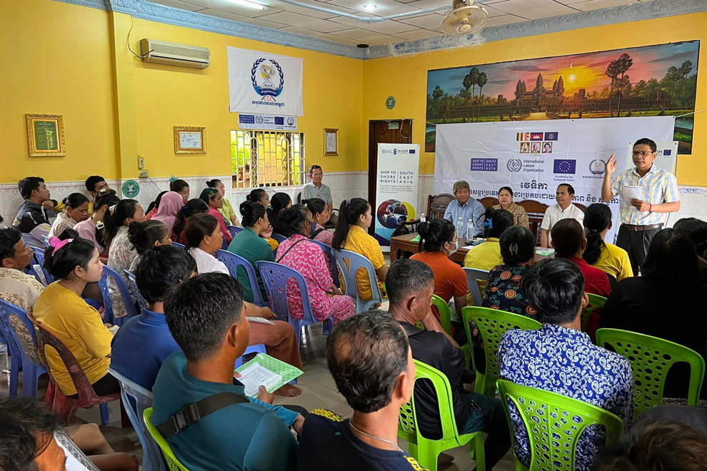The Phnom Penh Post | Workers learn safe migration practices at ILO ...