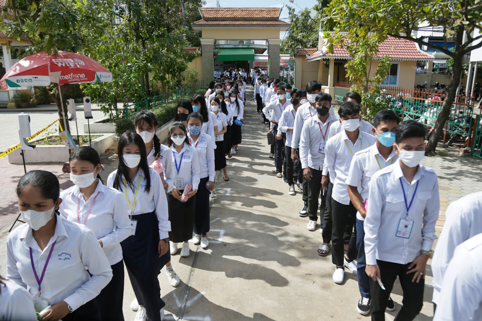 Over 128,000 students set for Grade 12 examination | Phnom Penh Post