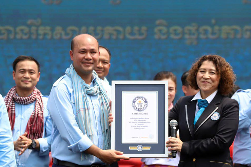 The Phnom Penh Post | Cambodia sets world record for largest Madison dance