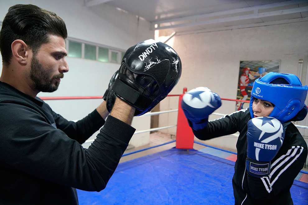 Iraqi women boxers aiming to uppercut gender taboos | Phnom Penh Post